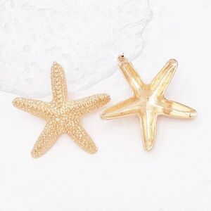 Zara | Jewelry | Zara Gold Seashore Necklaces Sea Shell Starfish Shell ...